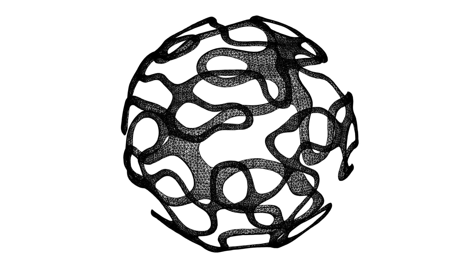 Organic Gyroid Shell 3D Model - TurboSquid 1849277