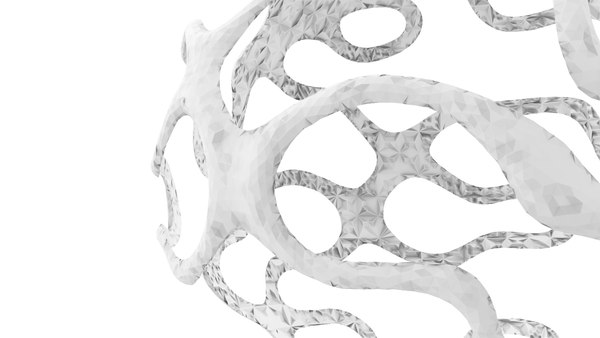 Organic Gyroid Shell 3D model - TurboSquid 1849277