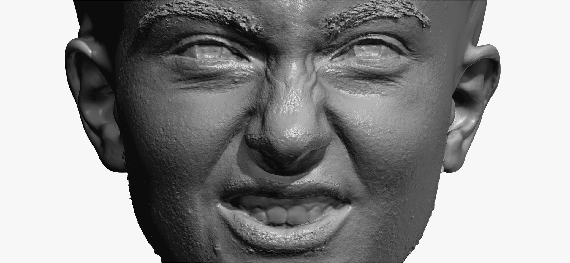 Joy Human Head Upper Model - TurboSquid 1691229