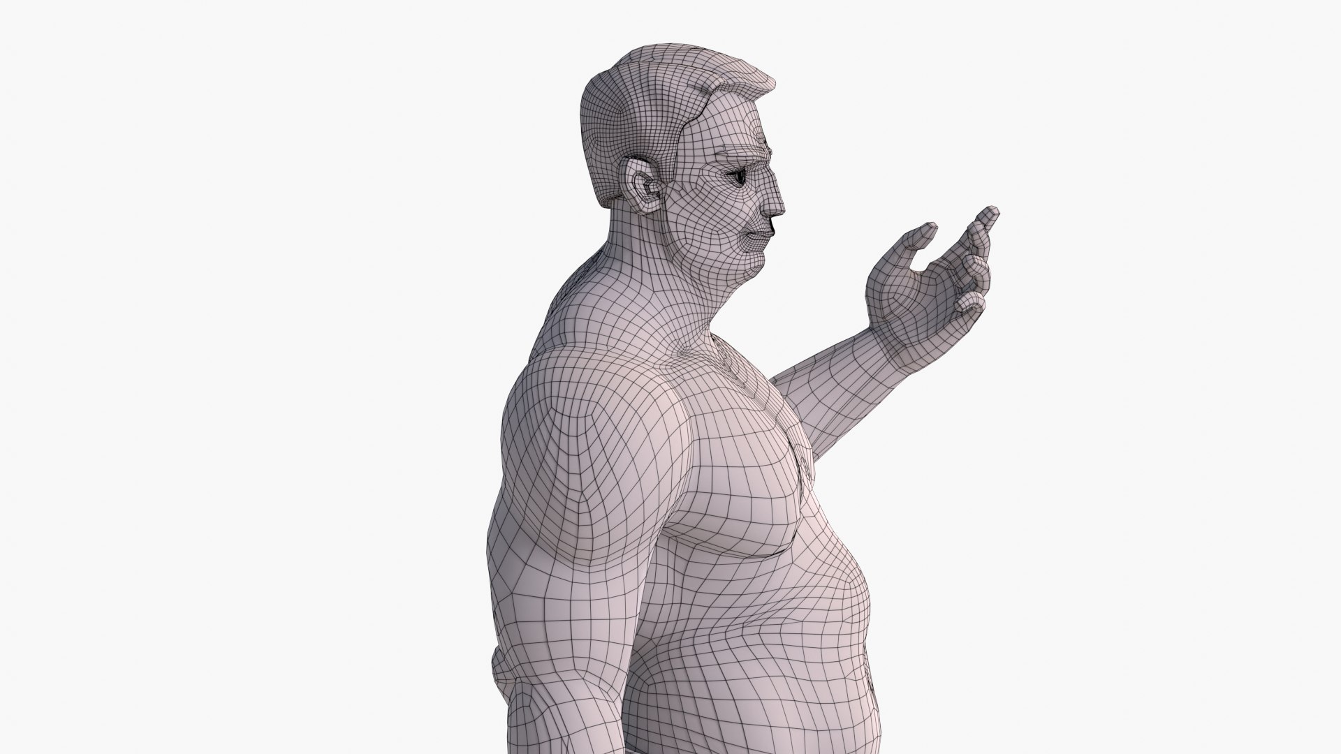 3D Stylized Human Male Corpulent Rigged model - TurboSquid 1959383