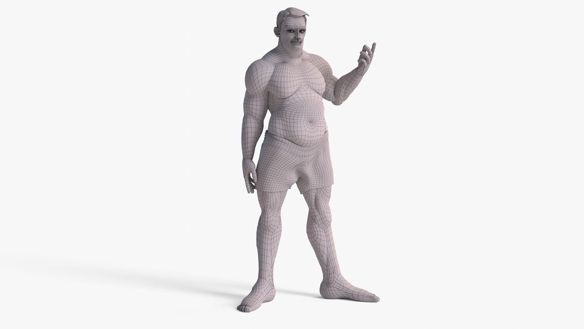3D Stylized Human Male Corpulent Rigged model - TurboSquid 1959383