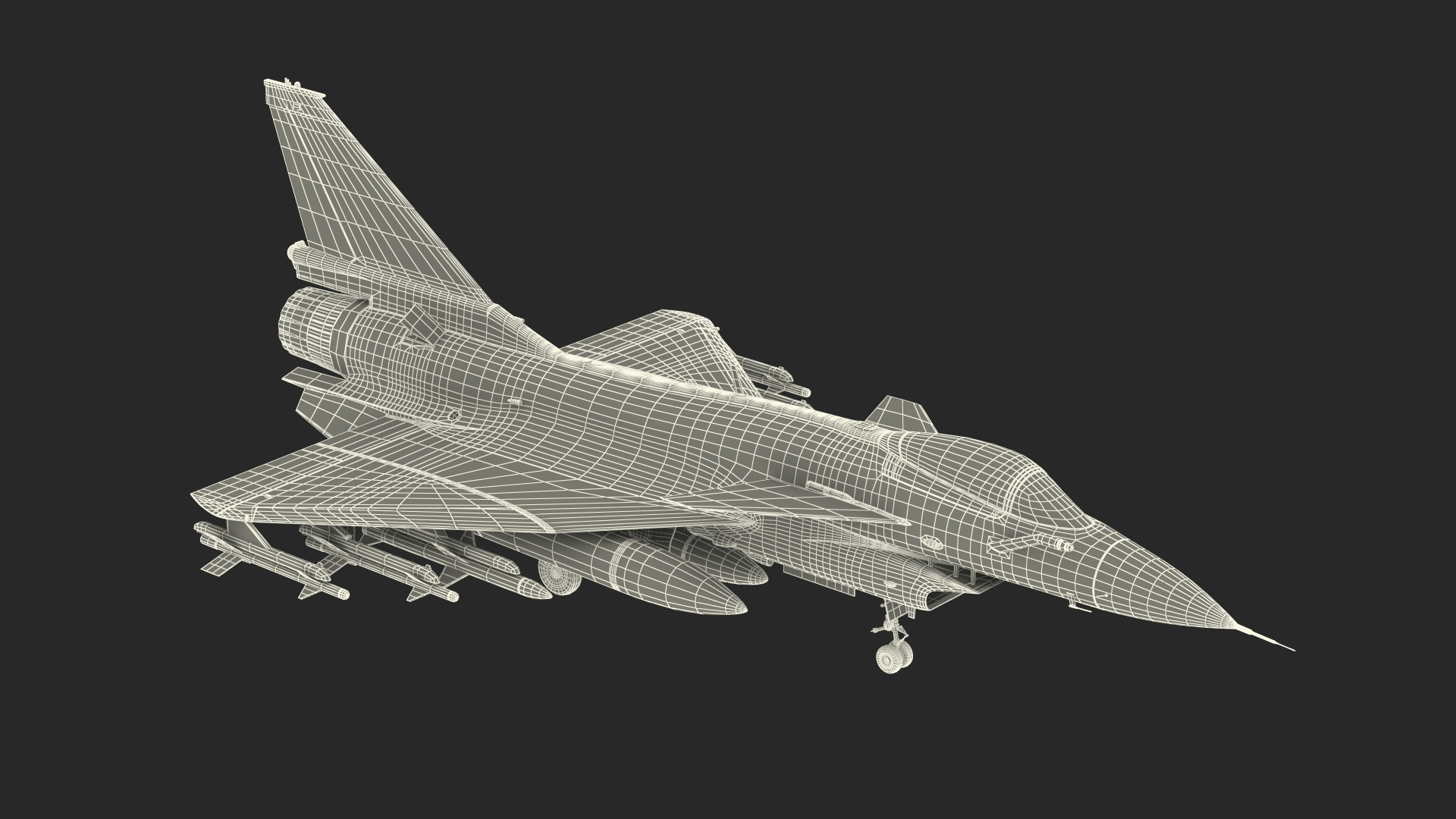 Modern Multirole Combat Aircraft J-10 Fighter Jet Rigged Model ...