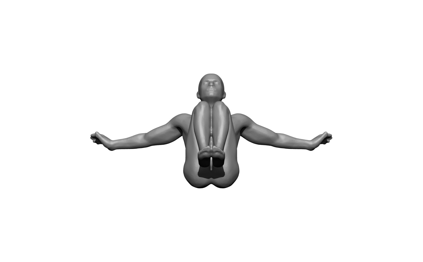 Man Jump Hands 3D - TurboSquid 2122845