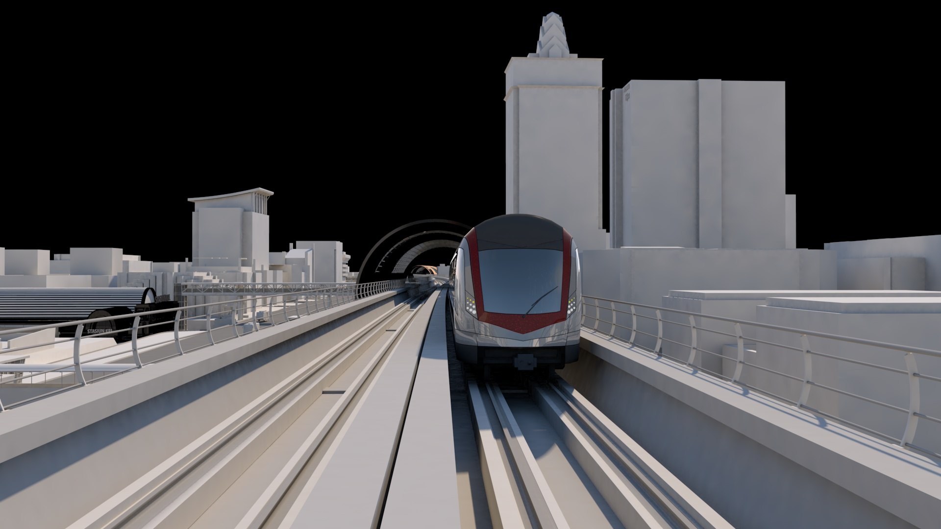 3D LRT KRL DAN TRANS JAKARTA - TurboSquid 2227581