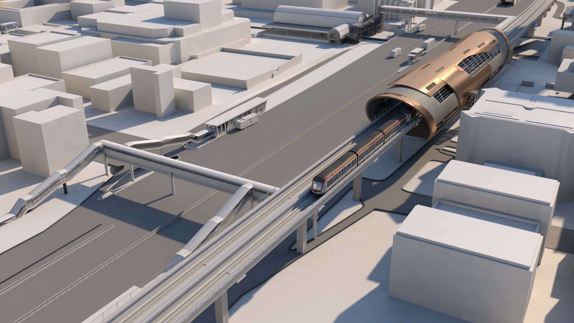 3D LRT KRL DAN TRANS JAKARTA - TurboSquid 2227581