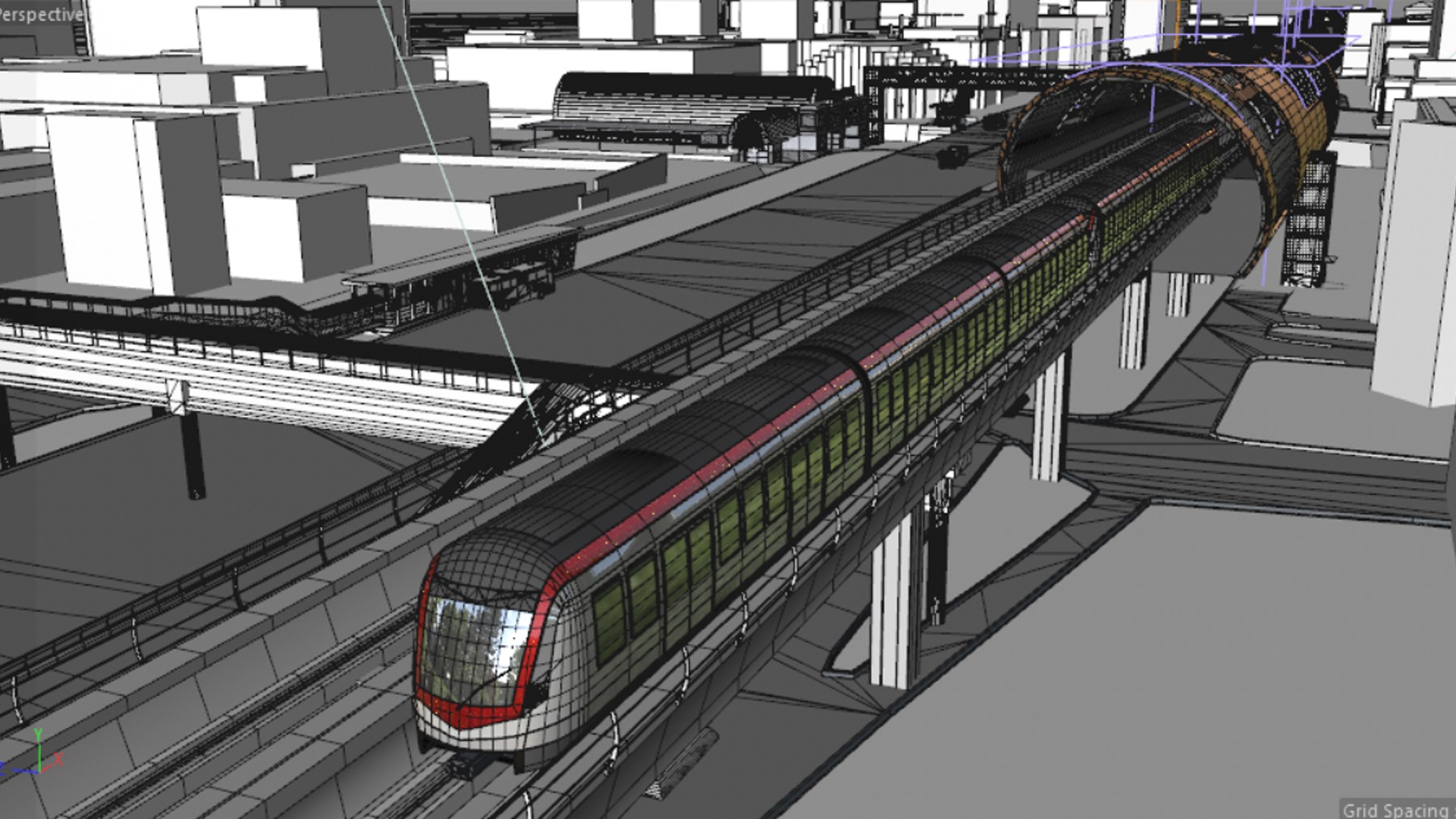 3D LRT KRL DAN TRANS JAKARTA - TurboSquid 2227581