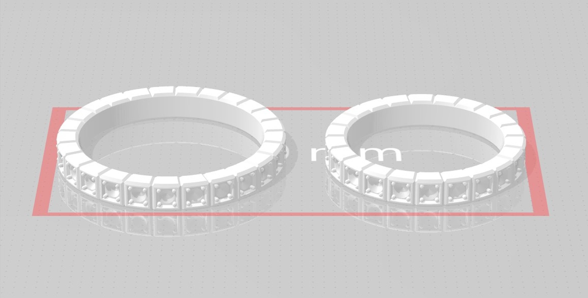 3D Chopard Wedding Bands3 Model - TurboSquid 1902952