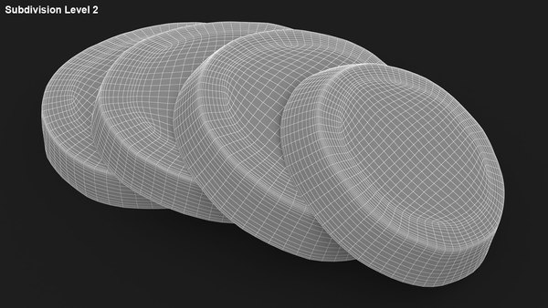 3D realistic lemon slices model - TurboSquid 1480109