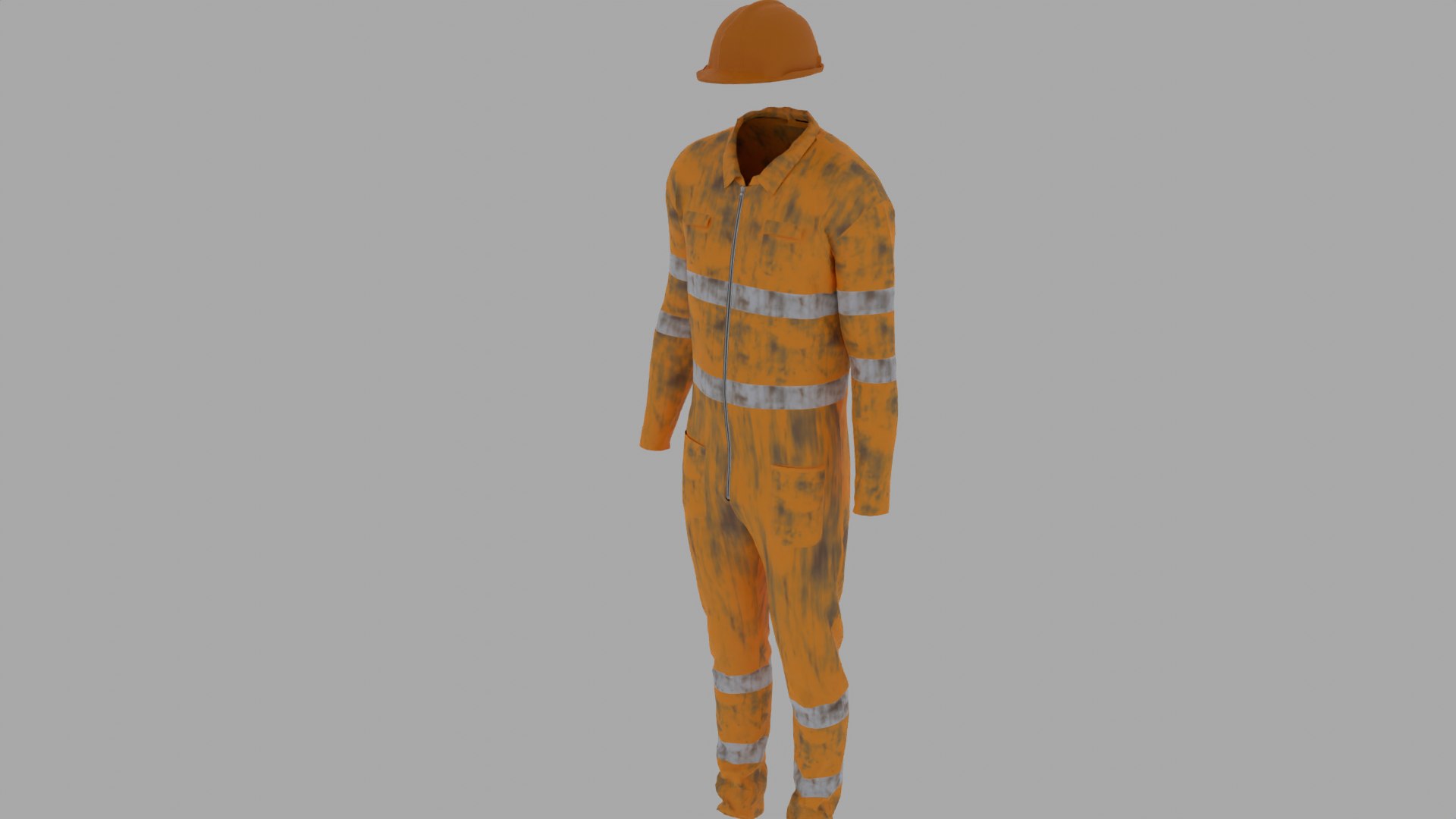 Miner Uniform 3D Model - TurboSquid 1973157