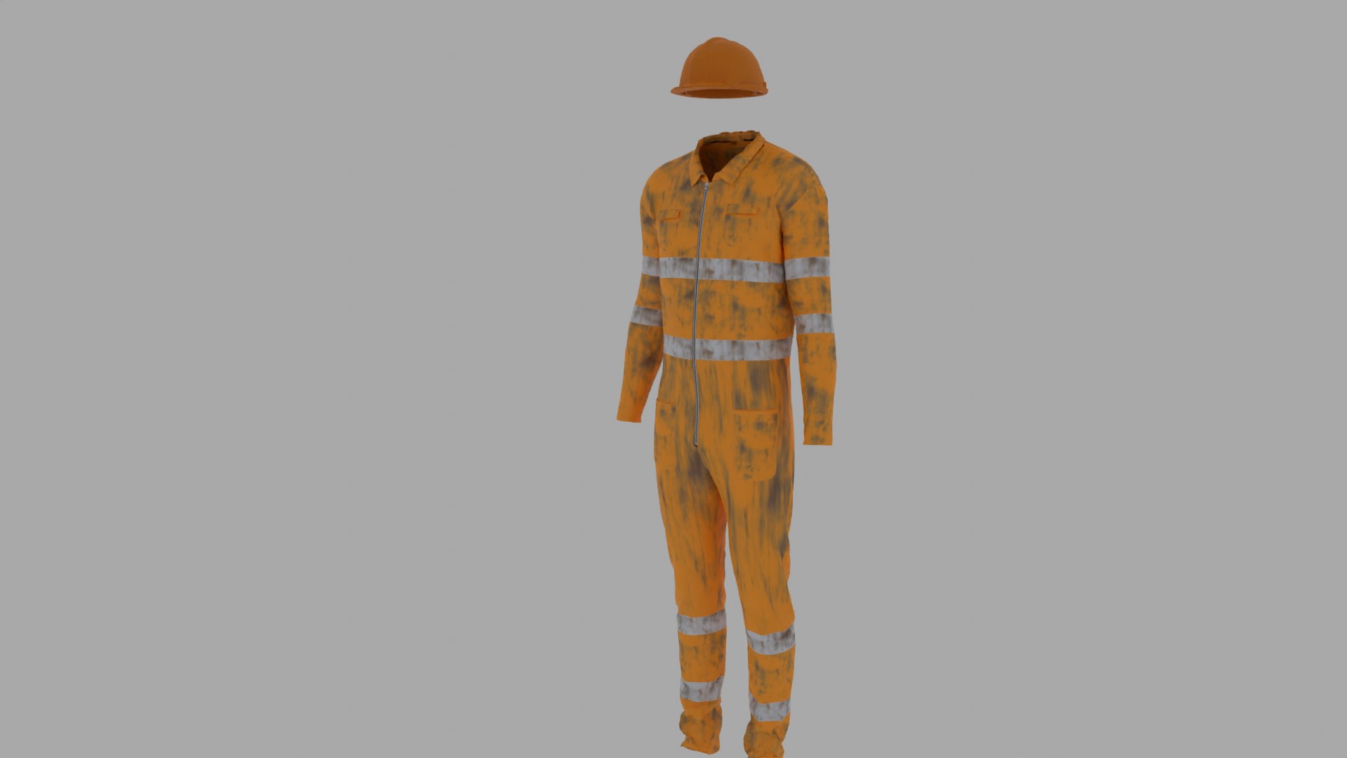Miner Uniform 3D Model - TurboSquid 1973157