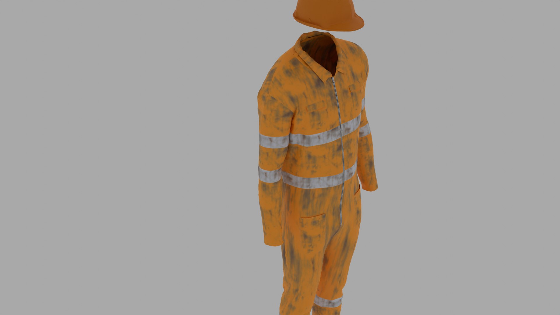 Miner Uniform 3D Model - TurboSquid 1973157