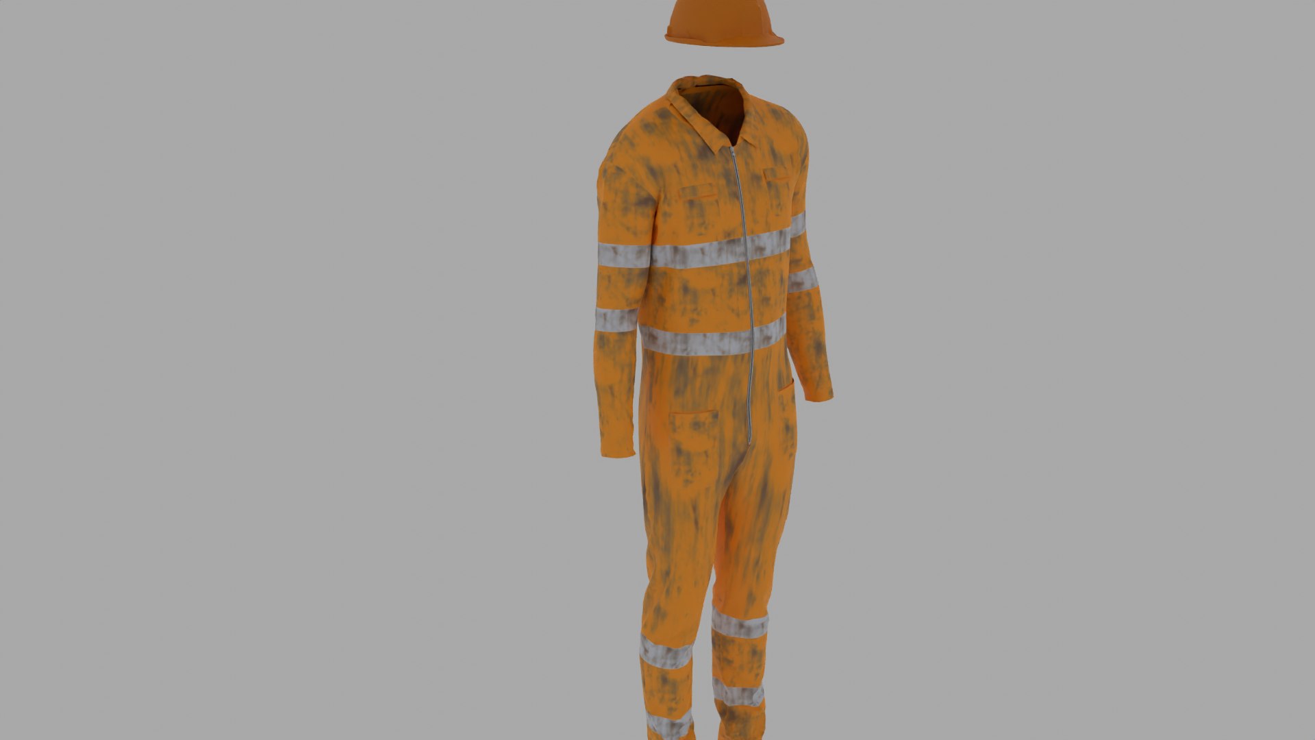 Miner Uniform 3D Model - TurboSquid 1973157