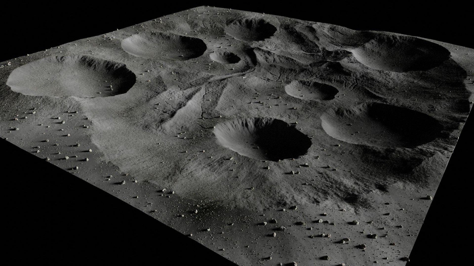 3D Lunar Blender Model - TurboSquid 1545577