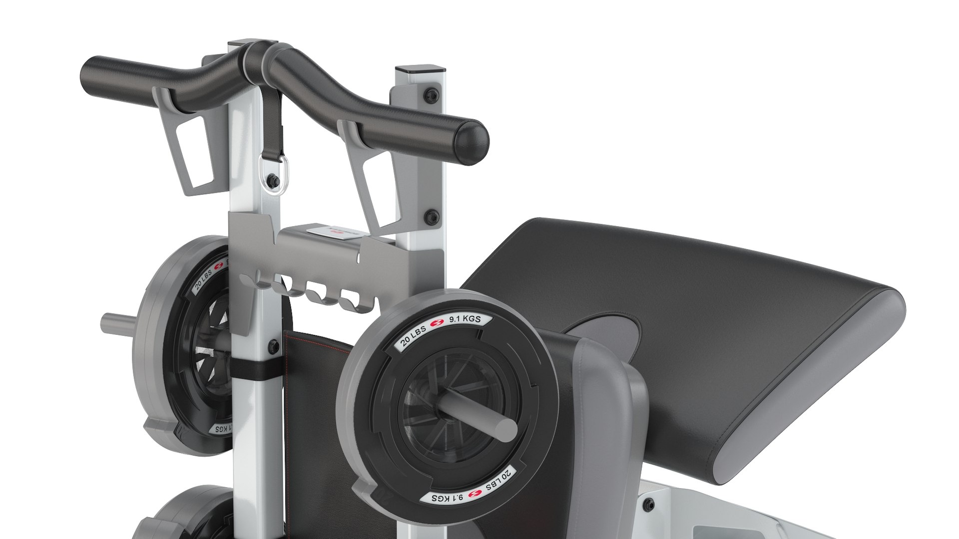 3D Bowflex Revolution Accessory Rack - TurboSquid 1927857