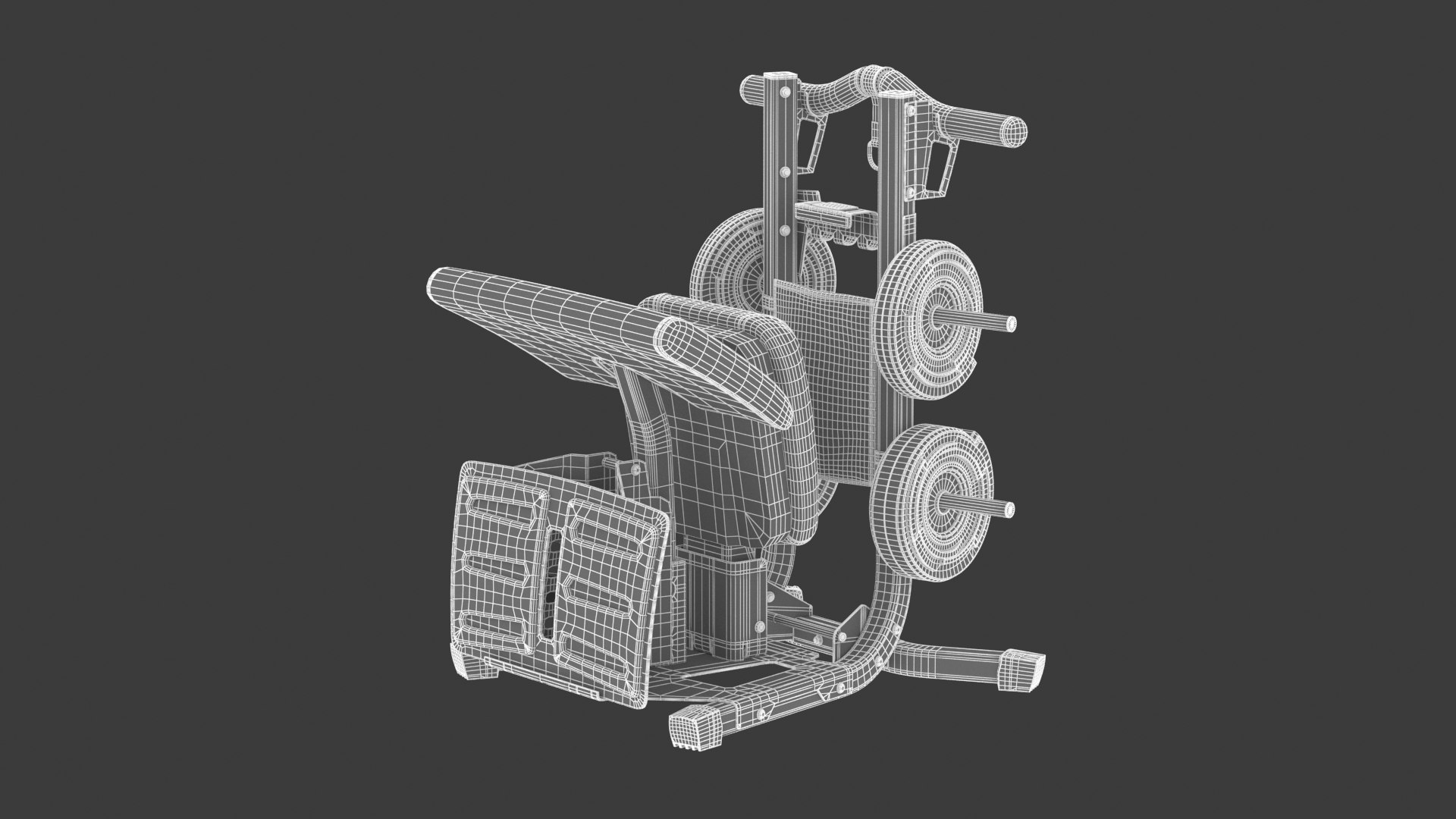 3D Bowflex Revolution Accessory Rack - TurboSquid 1927857