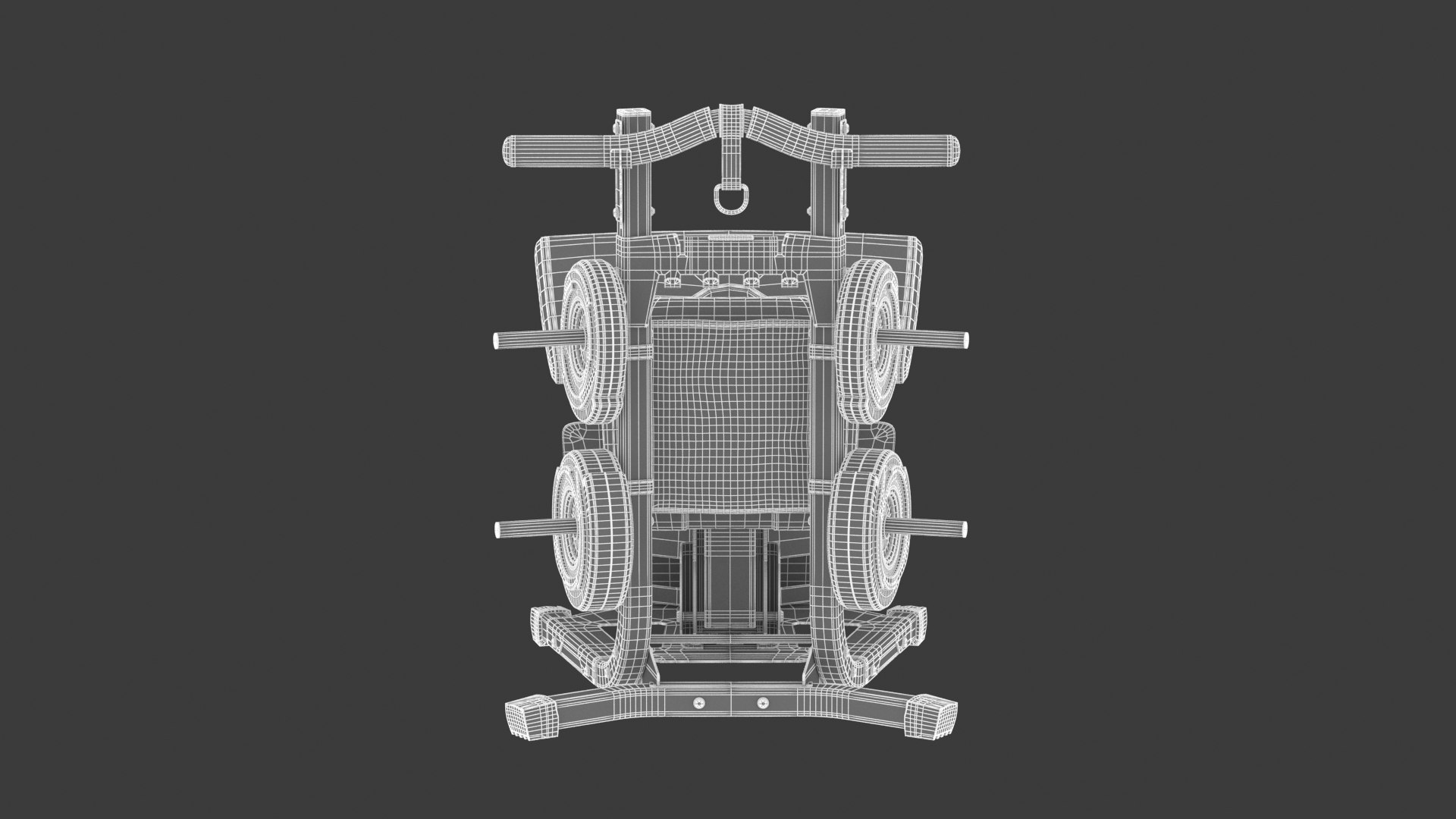 3D Bowflex Revolution Accessory Rack - TurboSquid 1927857