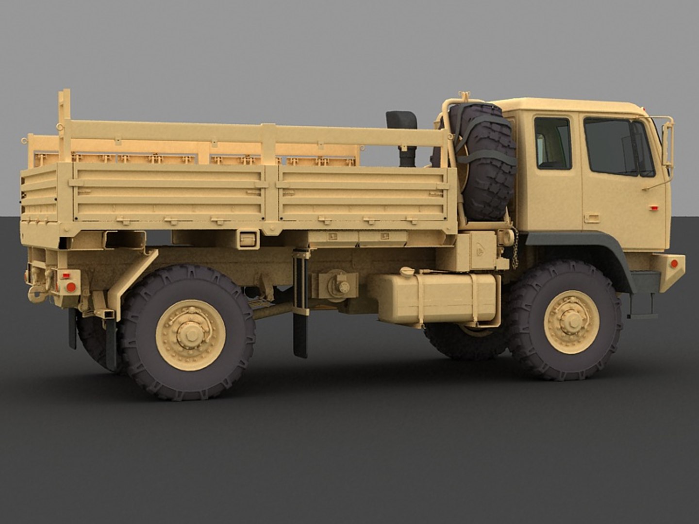 M1078 Standard Cargo Truck 3d Model