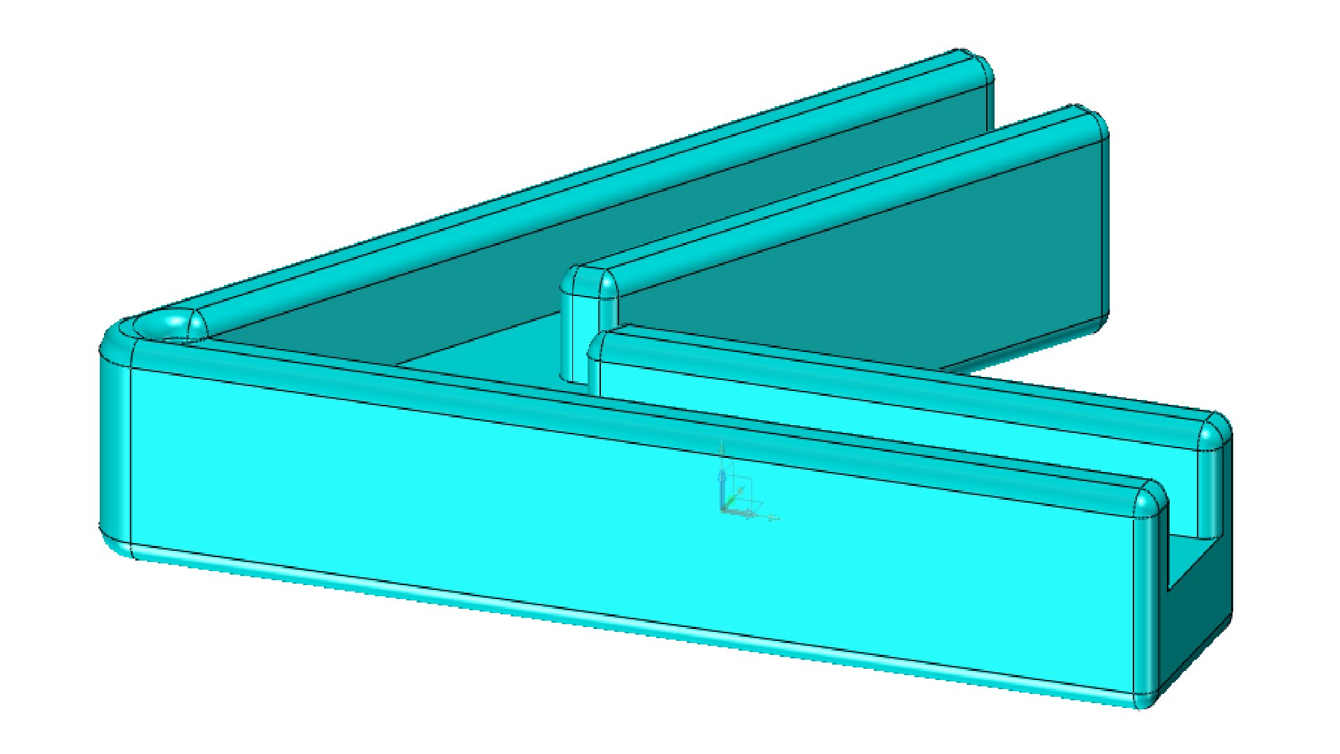 Aquarium Glass Mounter 12 Mm 60 Degree For Triangle Shape 3D Model ...