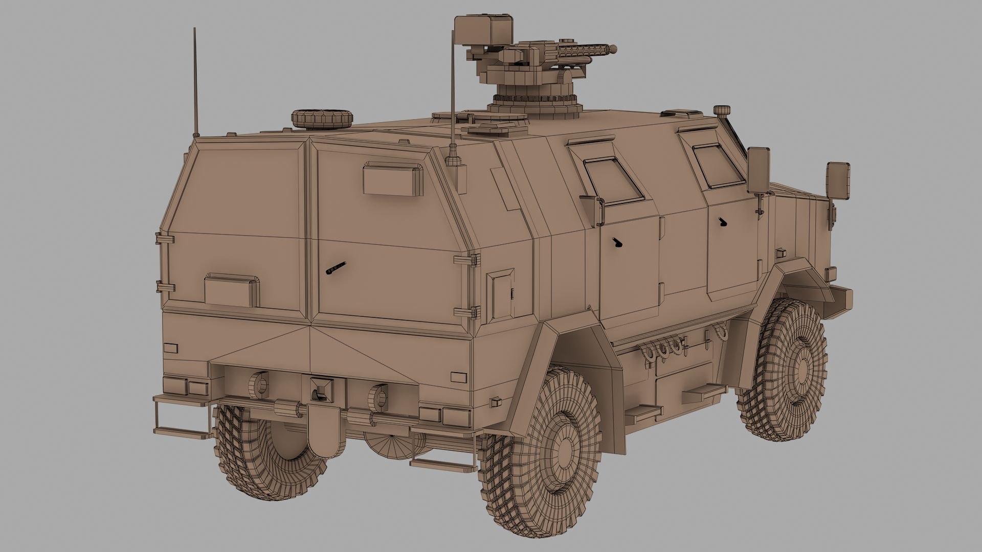 3D Dingo 2 Armored Car - TurboSquid 1845655