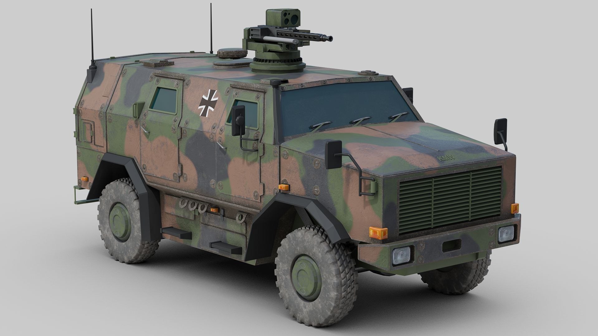 3D Dingo 2 Armored Car - TurboSquid 1845655