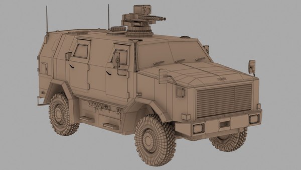 3D Dingo 2 Armored Car - TurboSquid 1845655