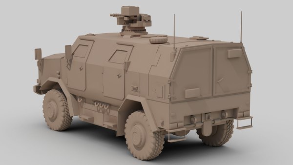 3D Dingo 2 Armored Car - TurboSquid 1845655