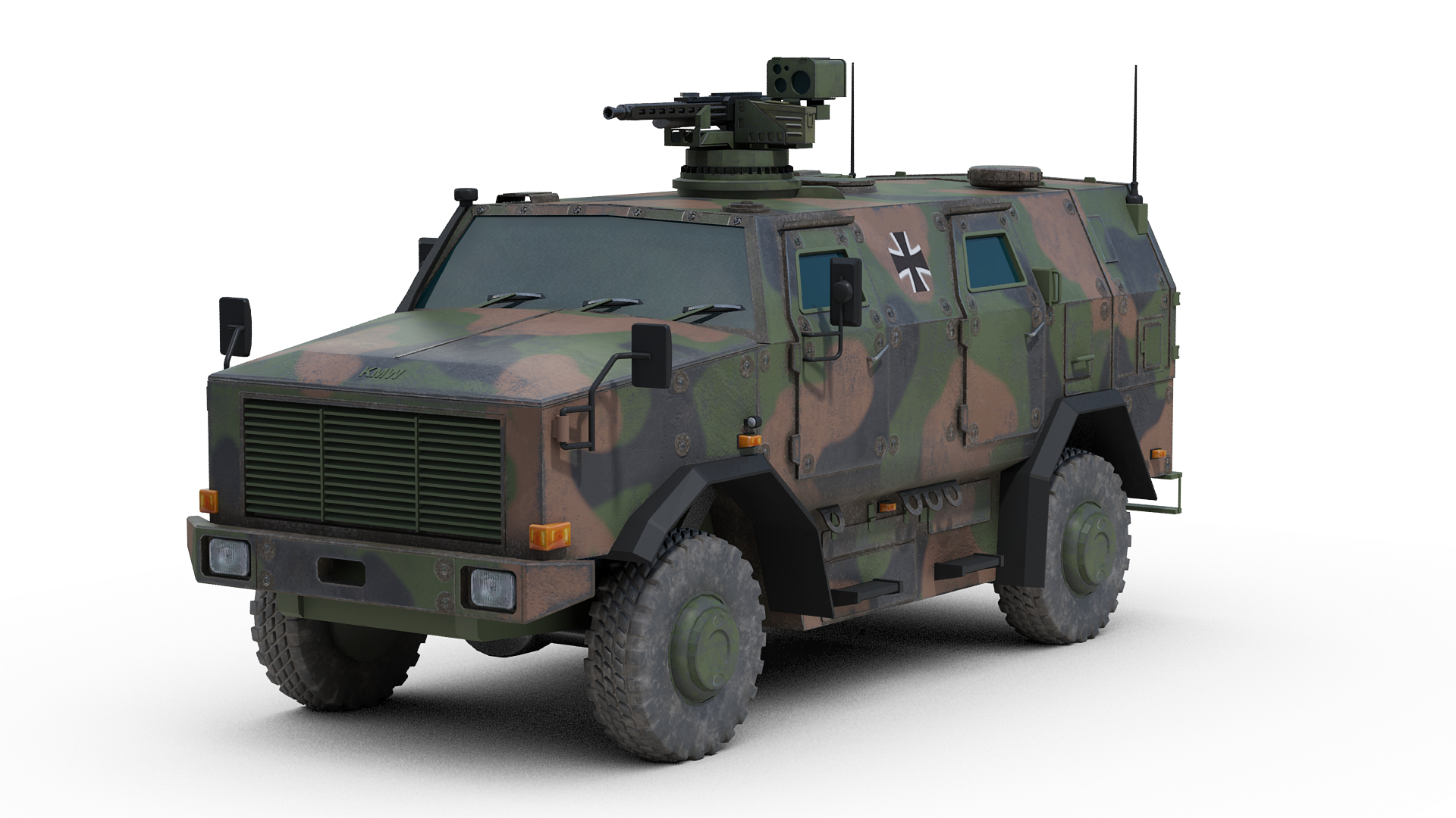 3D Dingo 2 Armored Car - TurboSquid 1845655