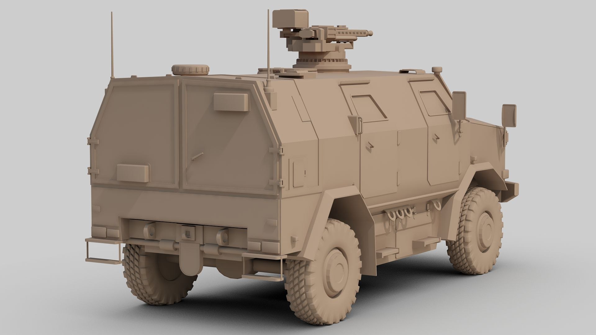 3D Dingo 2 Armored Car - TurboSquid 1845655