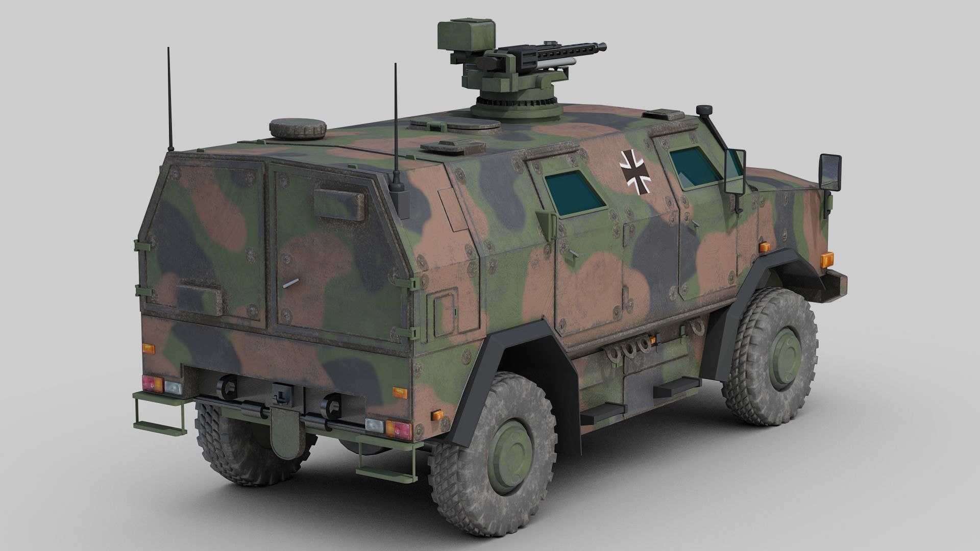 3D Dingo 2 Armored Car - TurboSquid 1845655