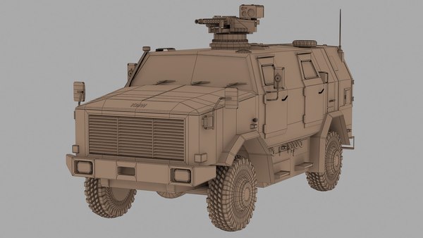3D Dingo 2 Armored Car - TurboSquid 1845655