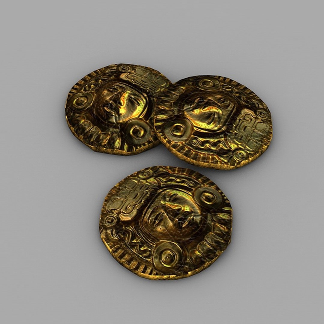 Ancient Gold 3d Model