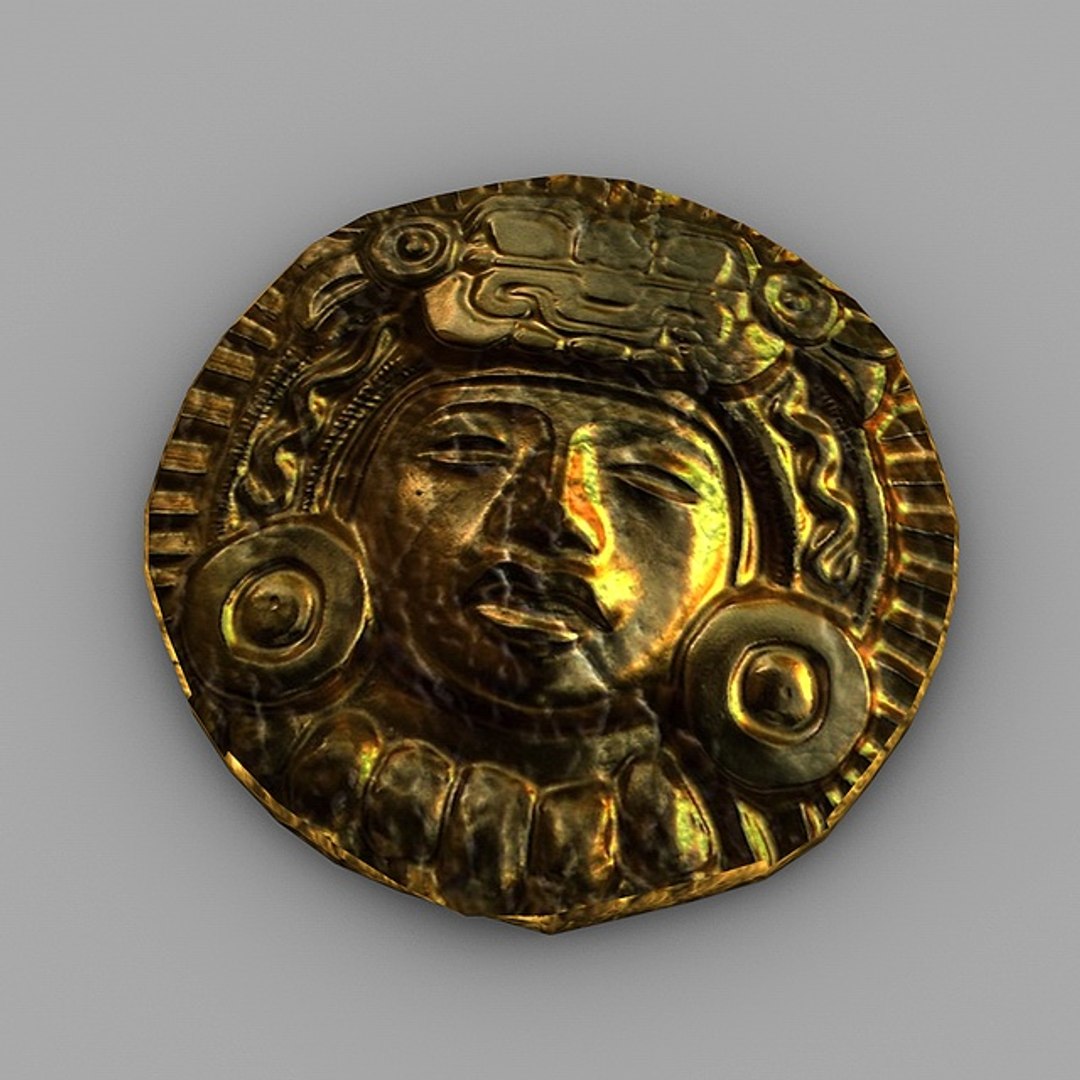 Ancient Gold 3d Model