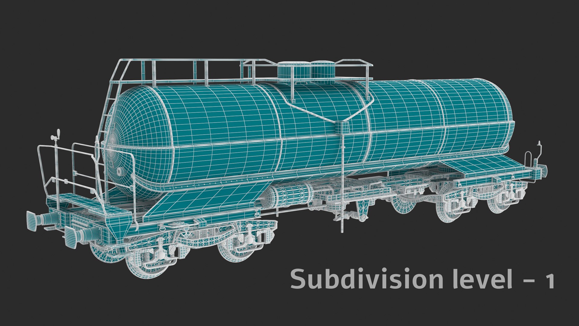 Railroad Tank Car 3D Model - TurboSquid 1990815
