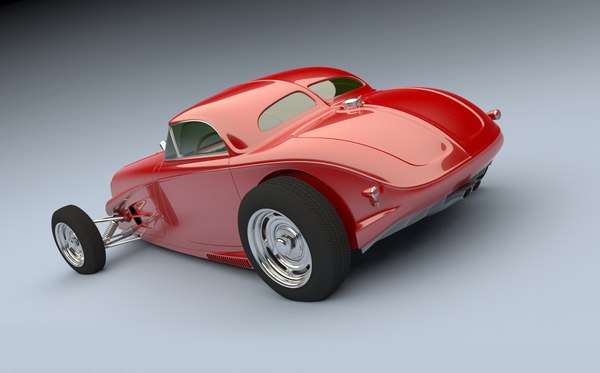 3D 1933 hot rod model - TurboSquid 1672705