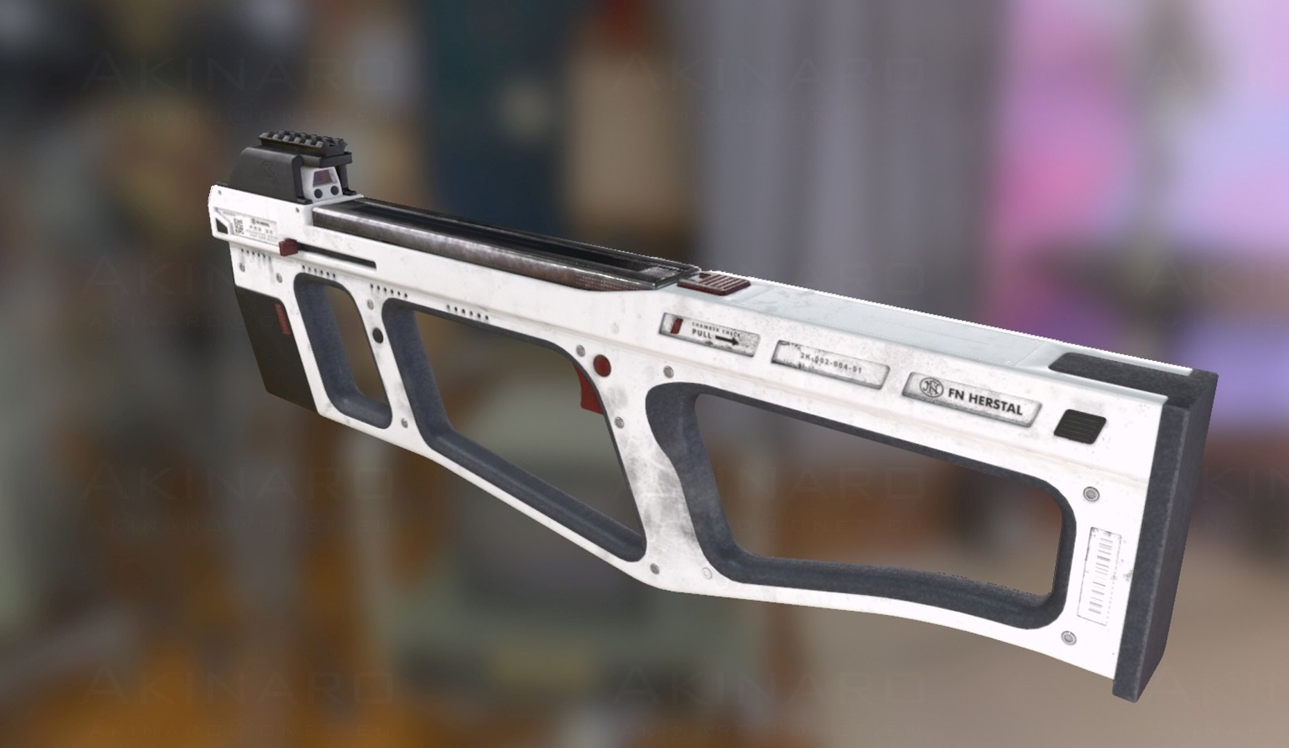 Modern Fn P90 3D Model - TurboSquid 1530109