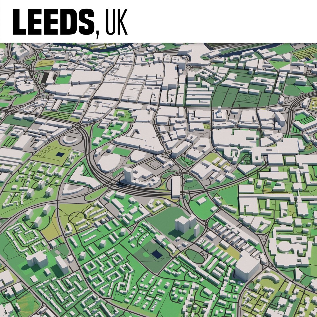 City Leeds Model - TurboSquid 1432813