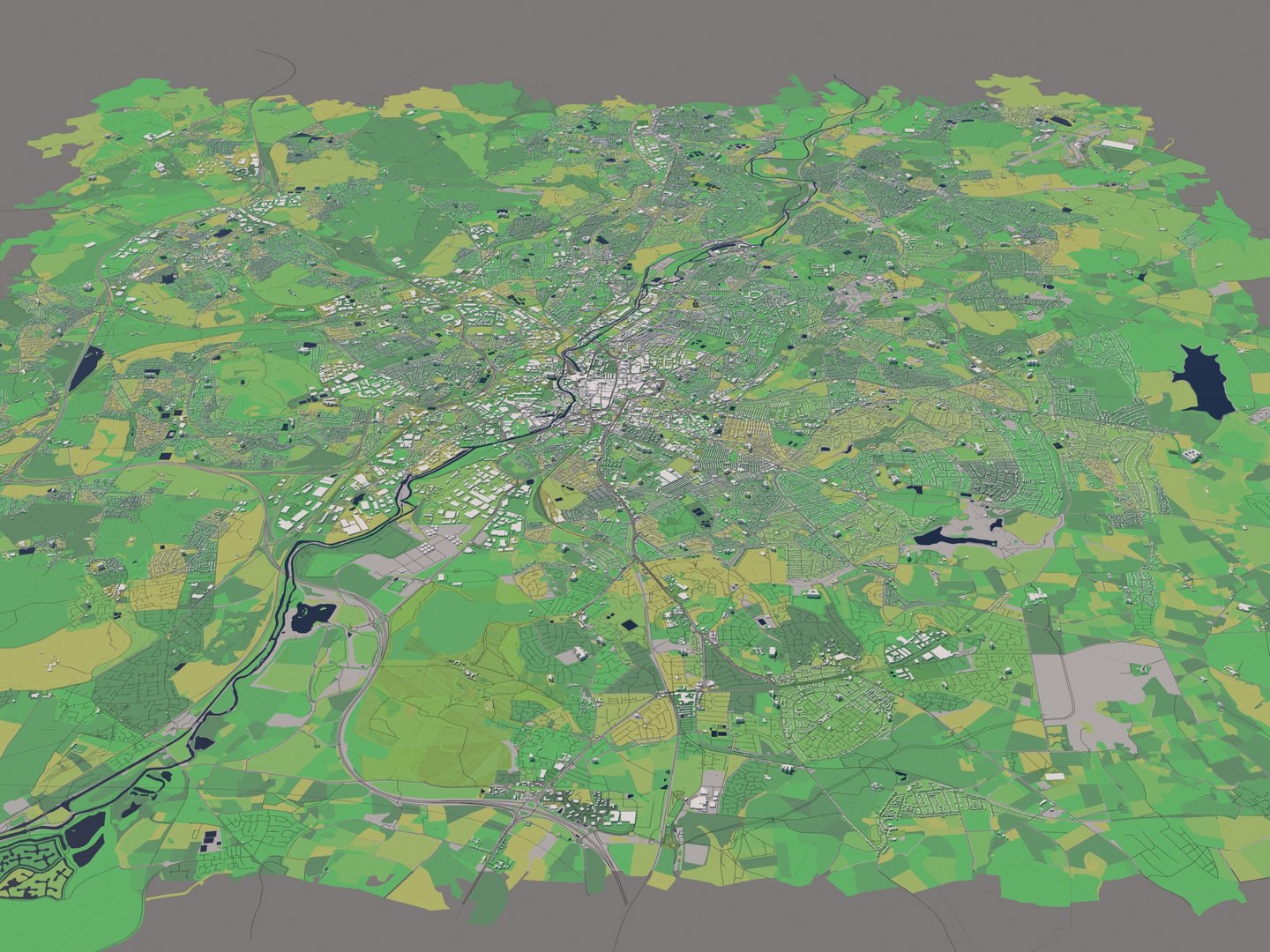 City Leeds Model - TurboSquid 1432813