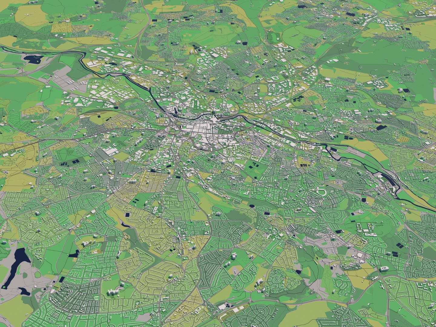 City Leeds Model - TurboSquid 1432813