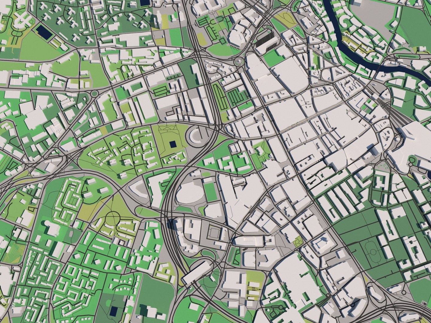 City Leeds Model - TurboSquid 1432813