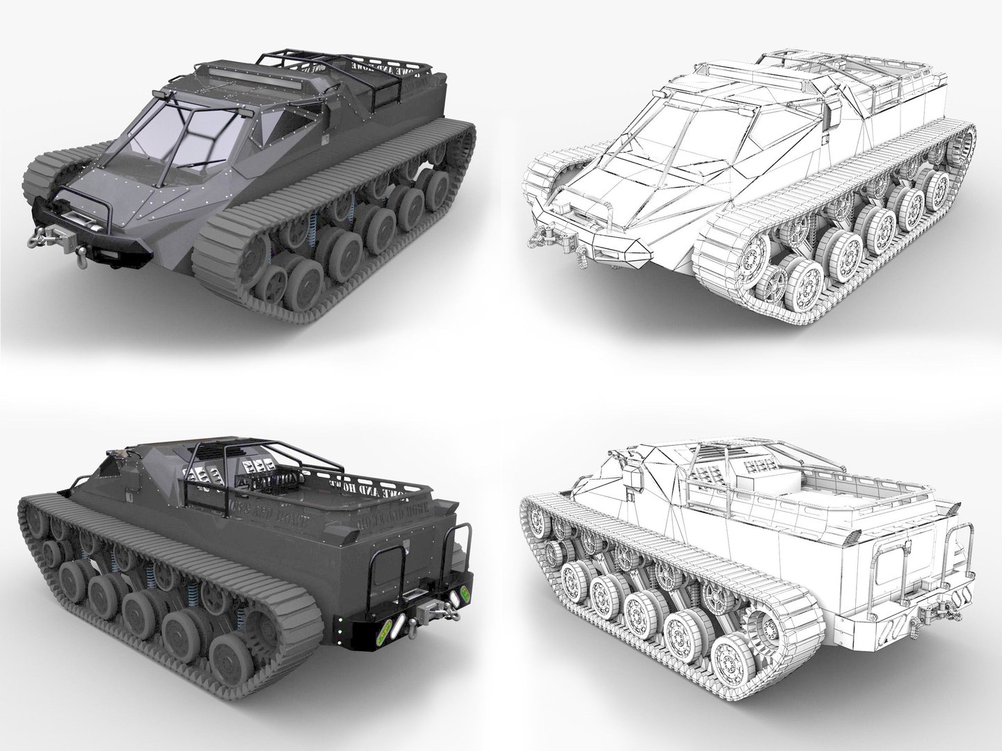 Ripsaw Legendary Suv 3D Model - TurboSquid 1582635