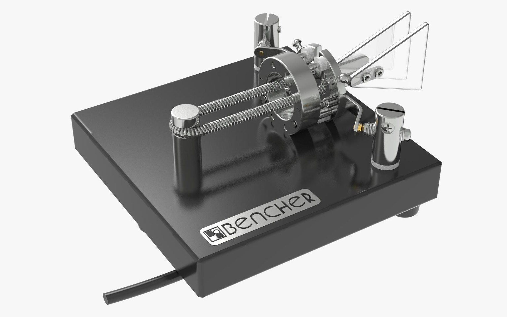 3D Bencher BY-1 Telegraph Key - TurboSquid 2184375