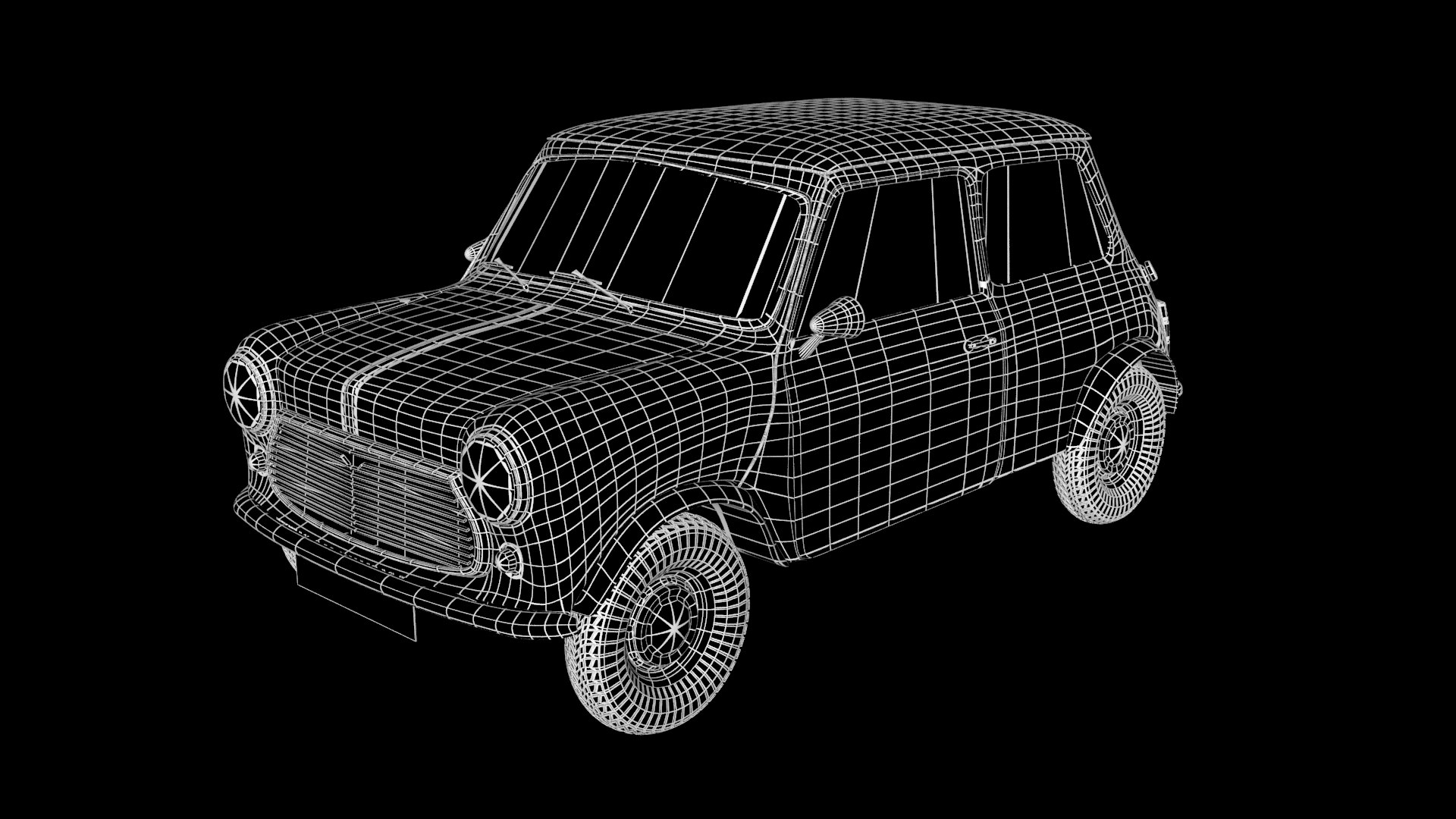 Austin Mini 1968 3D Model - TurboSquid 1160481