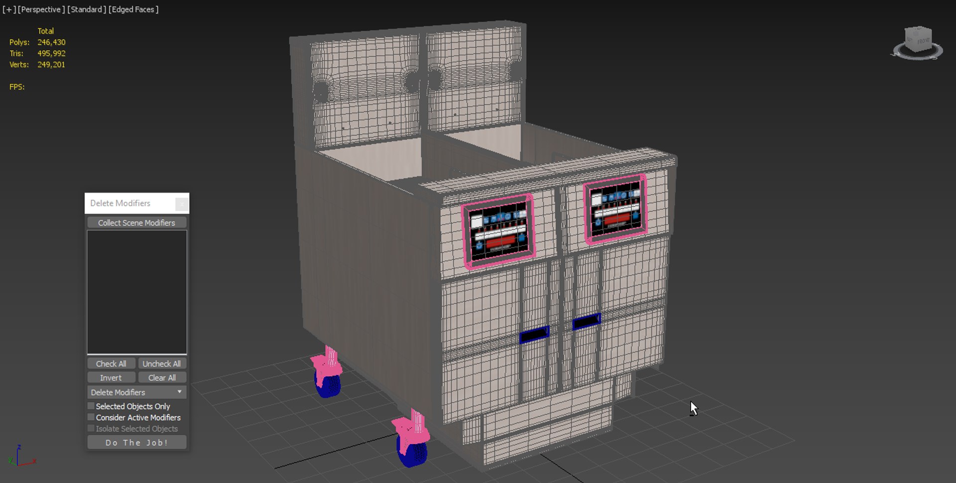 Ultrafryer UG14 Commercial Fryer 3D Model - TurboSquid 2074637