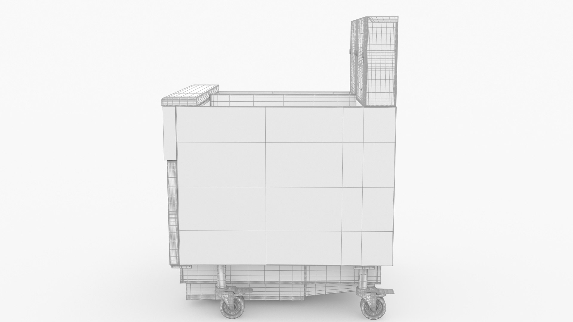 Ultrafryer UG14 Commercial Fryer 3D Model - TurboSquid 2074637