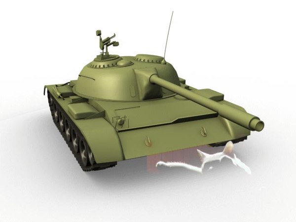 3d type 59 tank model
