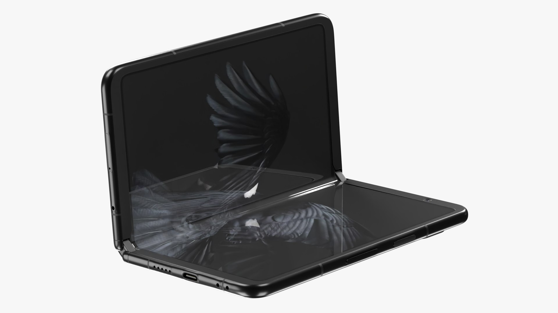Google Pixel Fold Obsidian 3D Model - TurboSquid 2072651