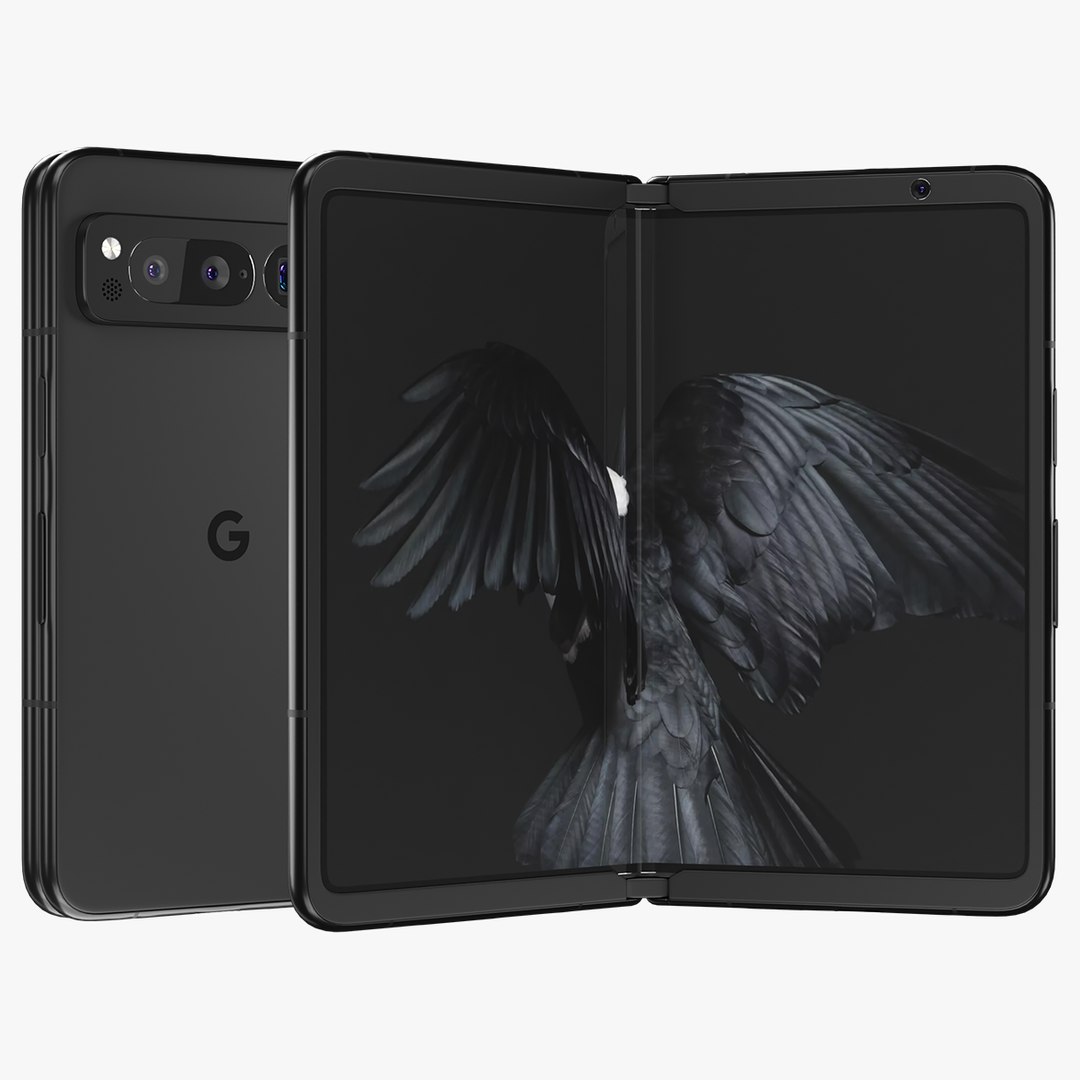 Google Pixel Fold Obsidian 3D model - TurboSquid 2072651