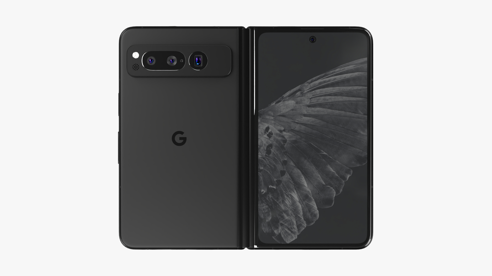 Google Pixel Fold Obsidian 3D Model - TurboSquid 2072651