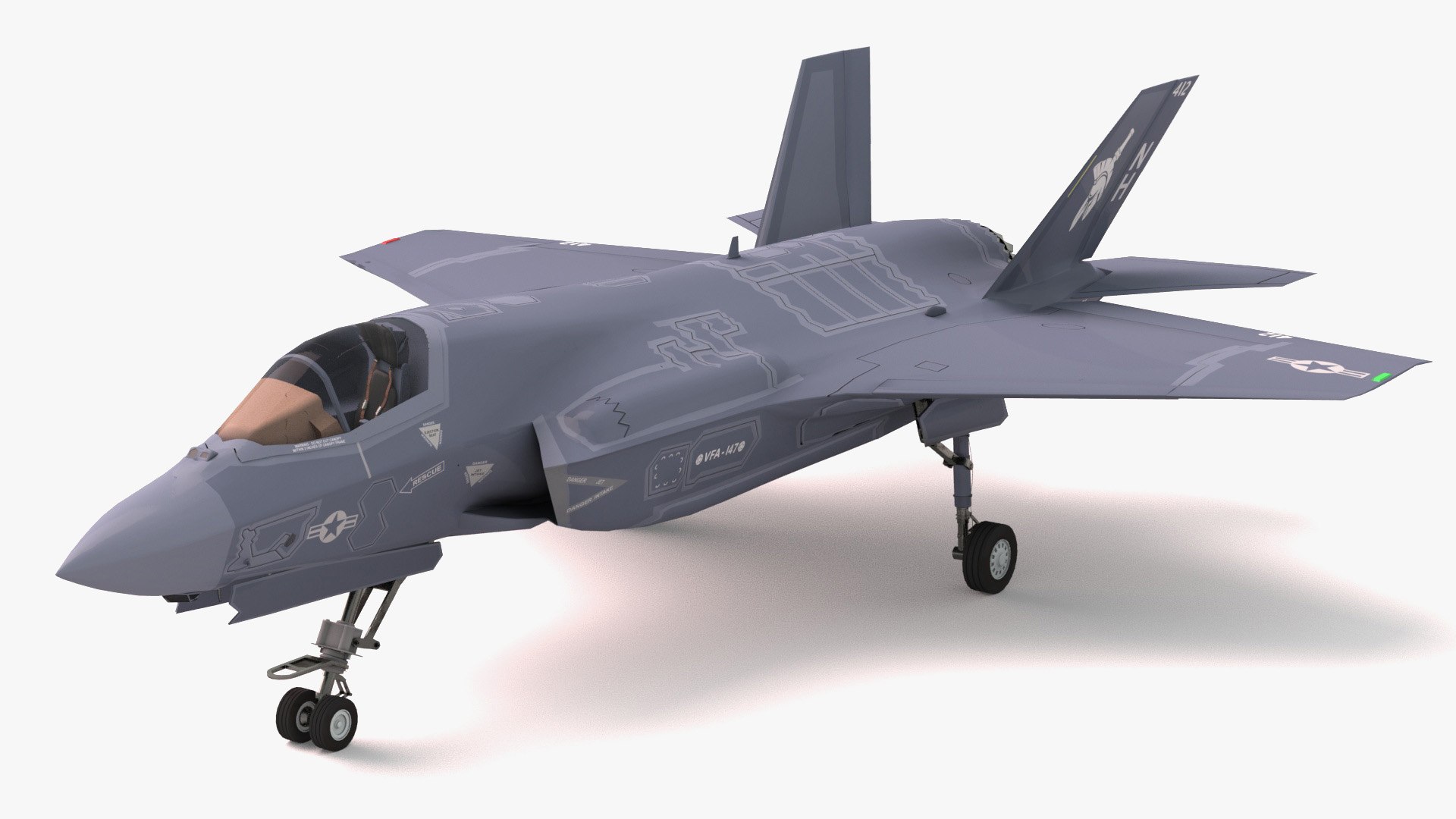 F-35A F-35B And F-35C Aircraft Collection 3D - TurboSquid 2095638