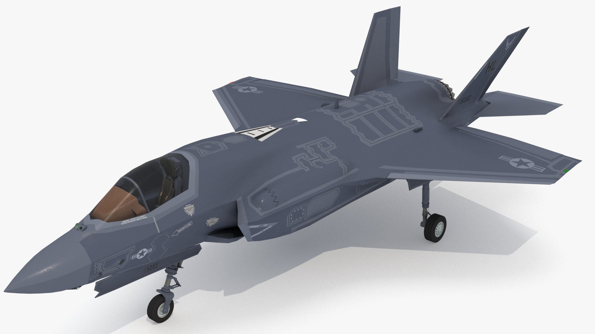 F-35A F-35B And F-35C Aircraft Collection 3D - TurboSquid 2095638